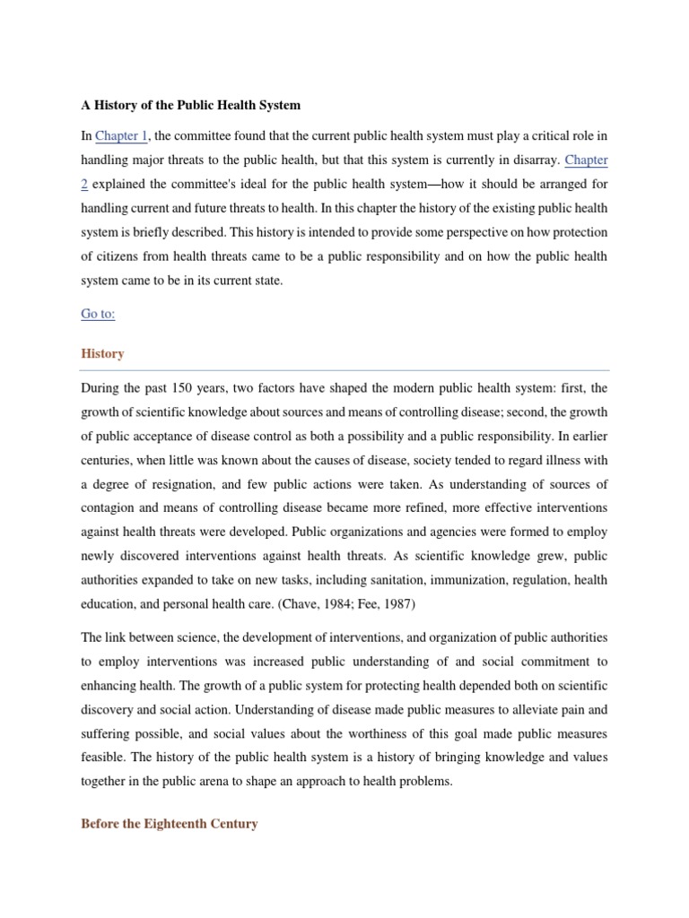 Evolution of Public Health Topic 2 | PDF | Public Health | Medicaid