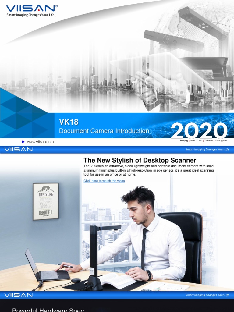 Viisan VK18 Book Scanner - Brochure | PDF | Image Scanner | Optical ...