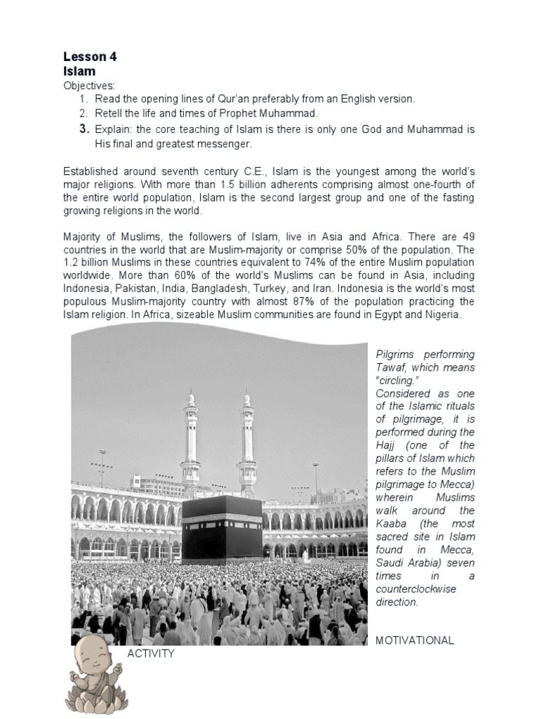 Lesson 4 Islam Module | PDF | Hajj | Ali