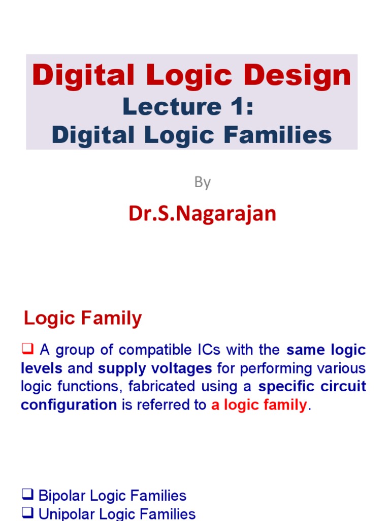 DLD - Lecture 1 | PDF | Logic Gate | Integrated Circuit DLD - Lecture 1 | PDF | Logic Gate | Integrated Circuit