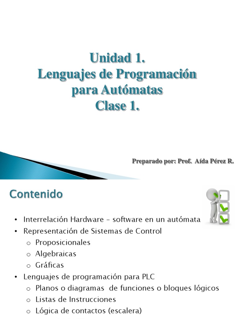 Lenguajes de Programación para Autómatas | PDF | Lenguaje de ...