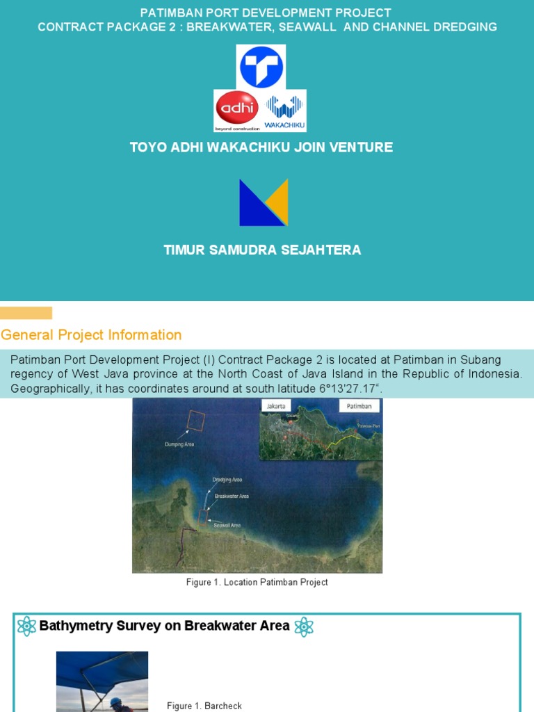 Patimban Port Development Overview | PDF | Surveying | Civil Engineering