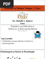 Fil1 - Q2 - Mod3 - Alpabetong Filipino Tunog, Letra, at Pagkakasulat | PDF