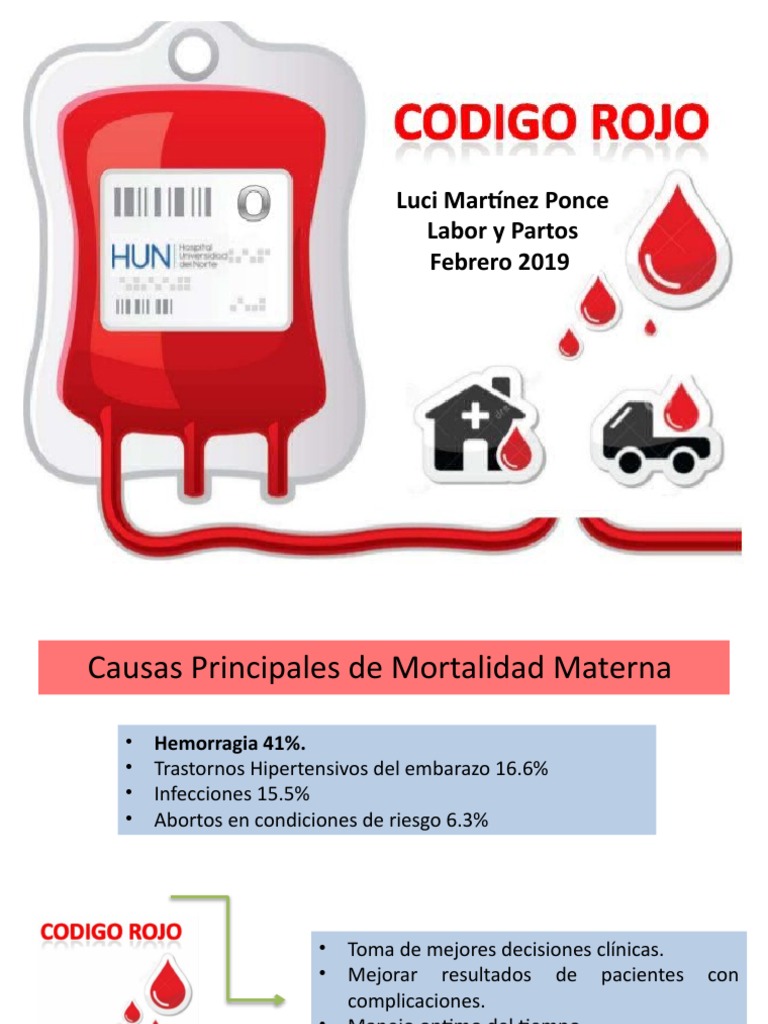 Código Rojo | Descargar gratis PDF | Parto | Obstetricia