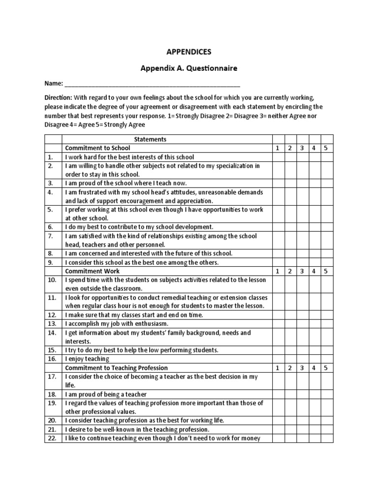Practical Research 2 Survey Questionnaire | PDF | Teachers | Profession