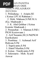 Contoh Laporan Pertanggungjawaban (LPJ) OSIS | PDF | Karier & Perkembangan