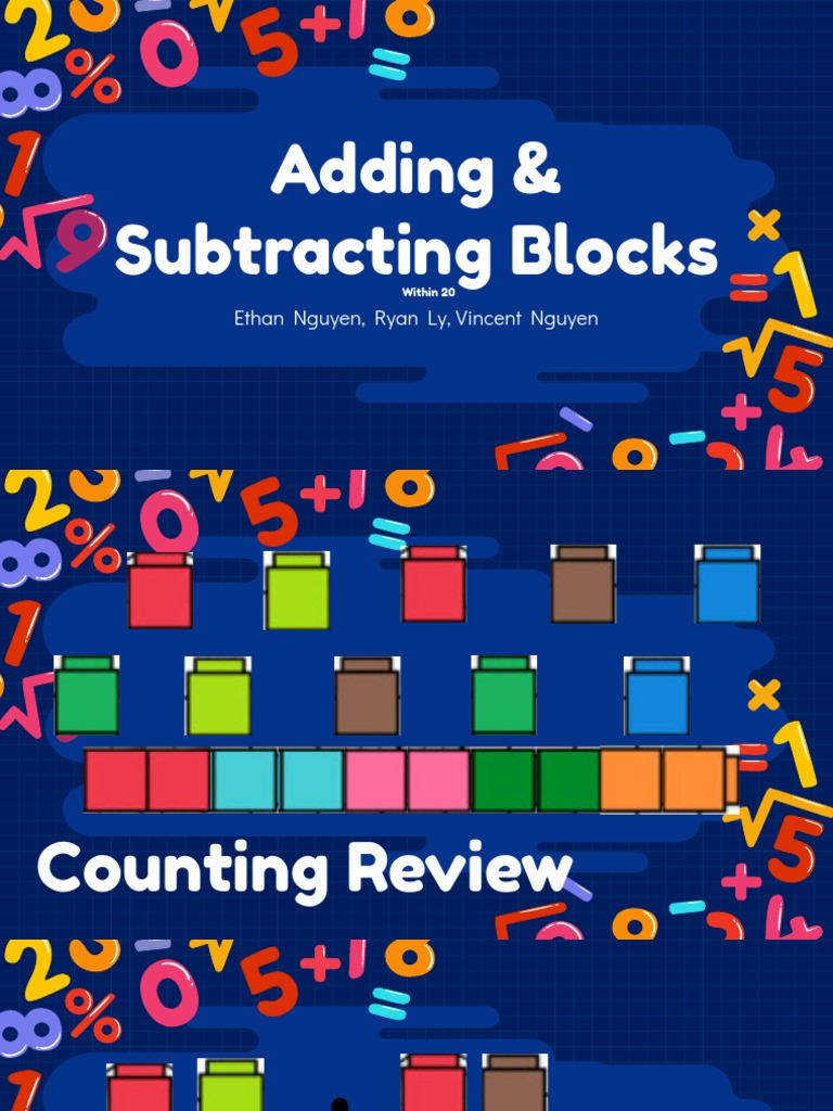 Adding and Subtracting Blocks Guide | PDF