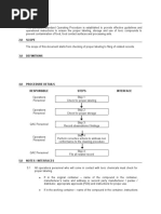 Cleaning Program Example for Food Safety | PDF | Hygiene | Hand Washing