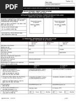 ESIC SPECIMEN - Form-1 Declaration Form | PDF