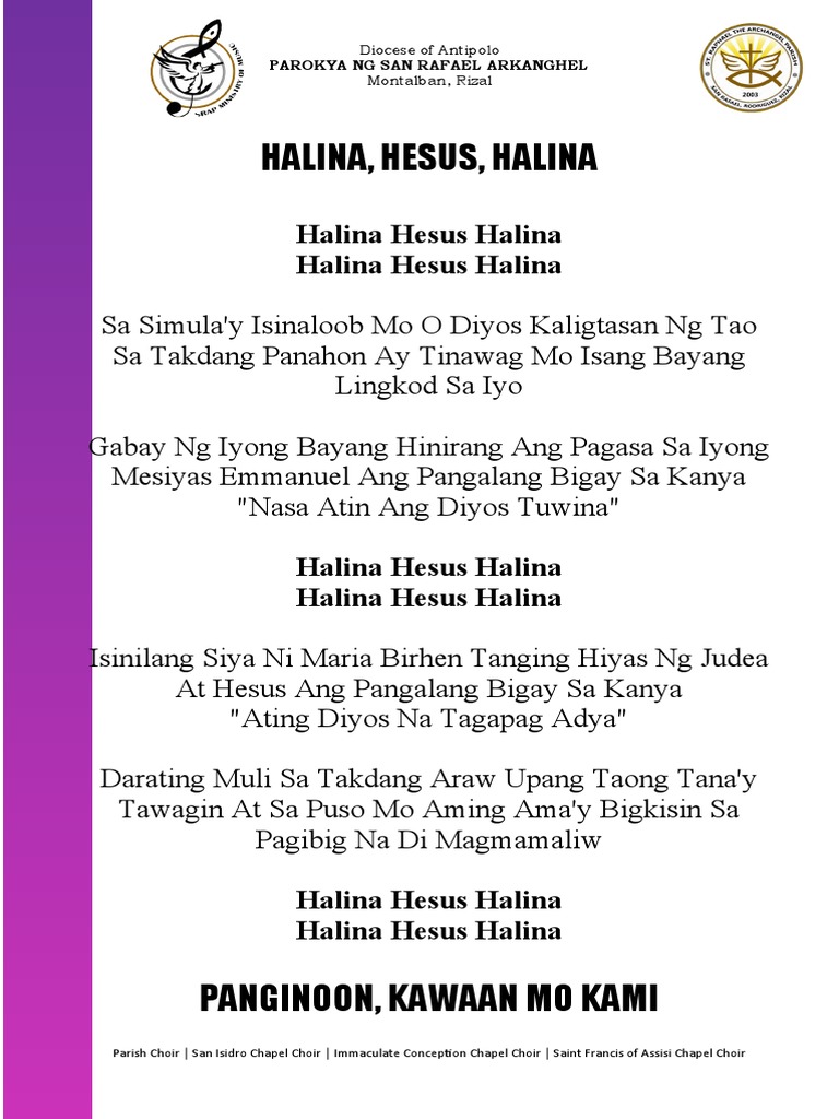 Halina, Hesus, Halina | Download Free PDF | Lord's Prayer | Christian ...