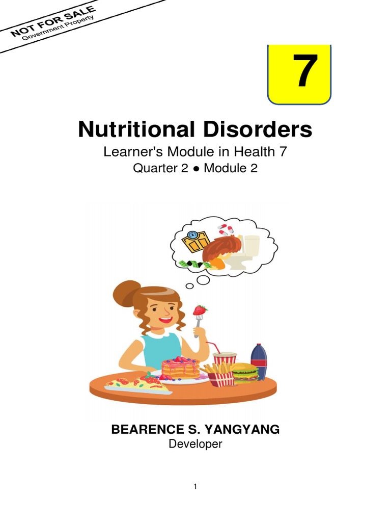 Healthq2m2 Lesson | PDF | Eating Disorder | Anorexia Nervosa