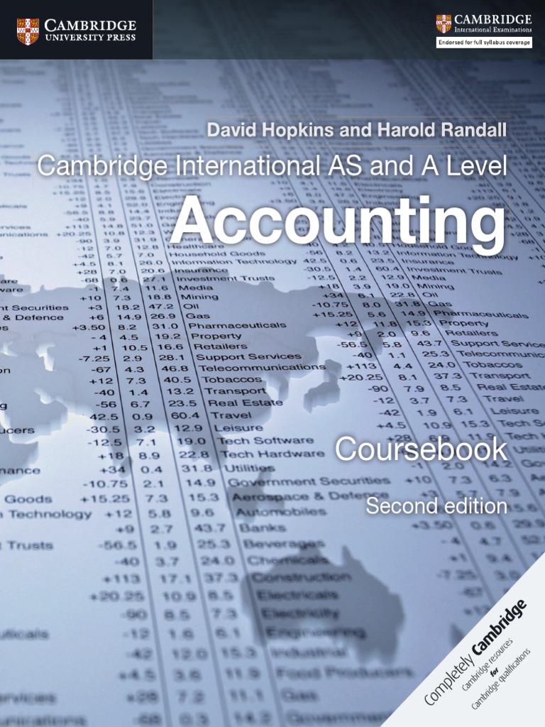 Accounting As & A Level | PDF | License | Bookkeeping