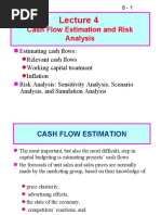 Cash Flow Estimation and Risk Analysis | PDF | Capital Budgeting | Beta ...