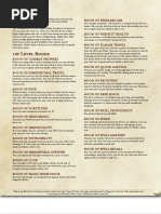 D&D 5E Blessings Overview | PDF