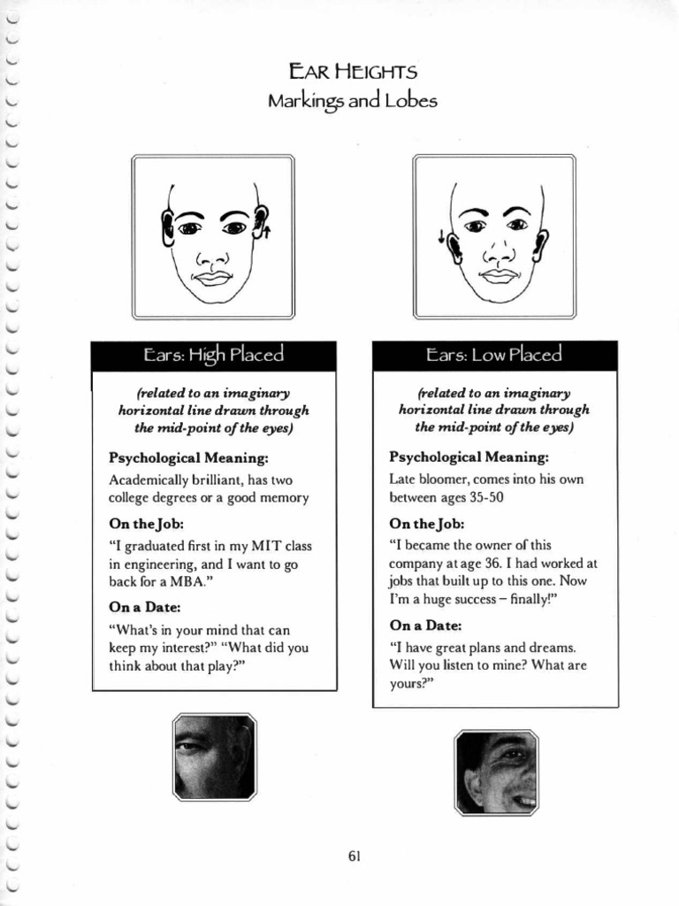 Face Reading Ear | PDF