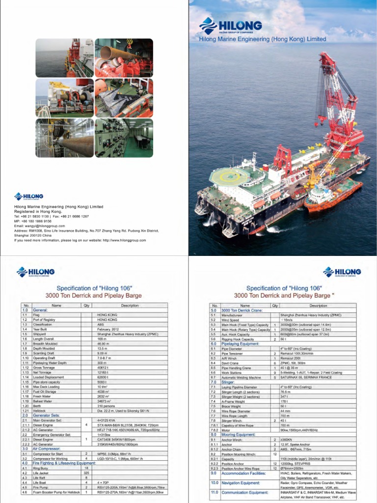 Hilong 106 Brochure | PDF