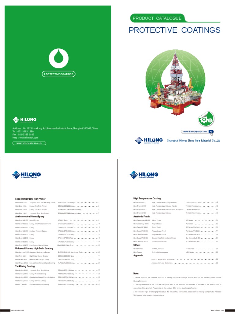 Protective Coatings: Product Catalogue | PDF | Paint | Corrosion