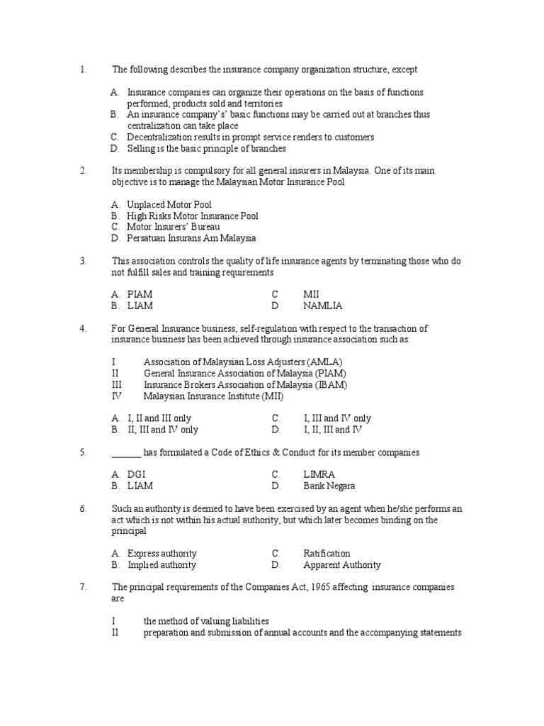 04 12 23 PCE Exam Question | PDF | Life Insurance | Insurance