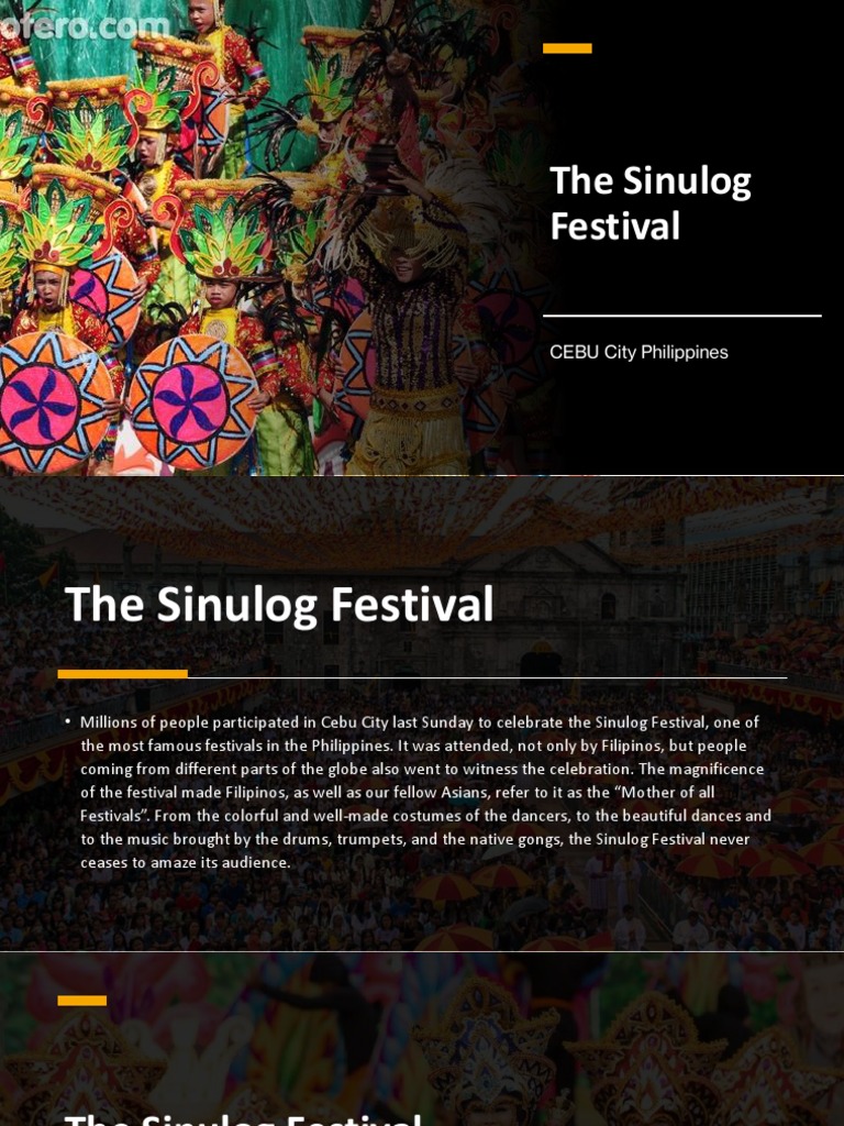 The Sinulog Festival: CEBU City Philippines | PDF | Cebu