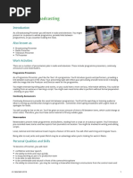 Radio Broadcasting News Script | PDF | Broadcast Journalism | Mass Media