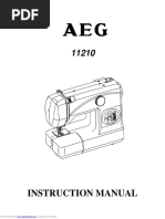 Lervia kh4000 Machine Manual | PDF | Sewing Machine | Sewing