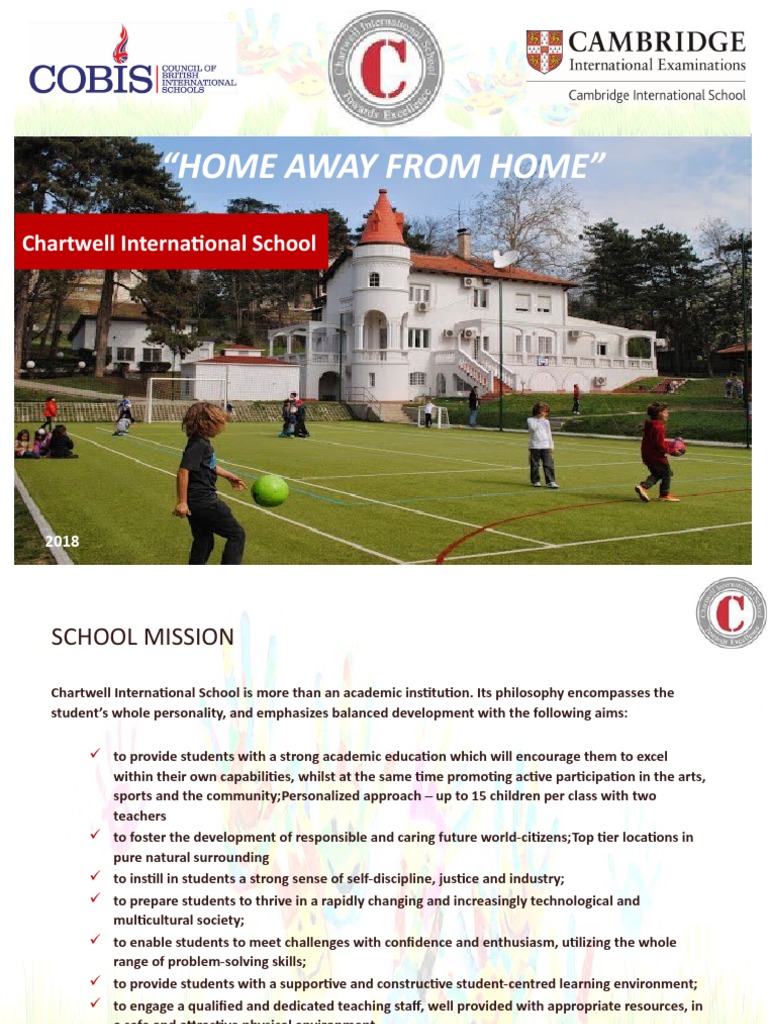 Chartwell International School Updated Presentation 2 | PDF | Preschool ...