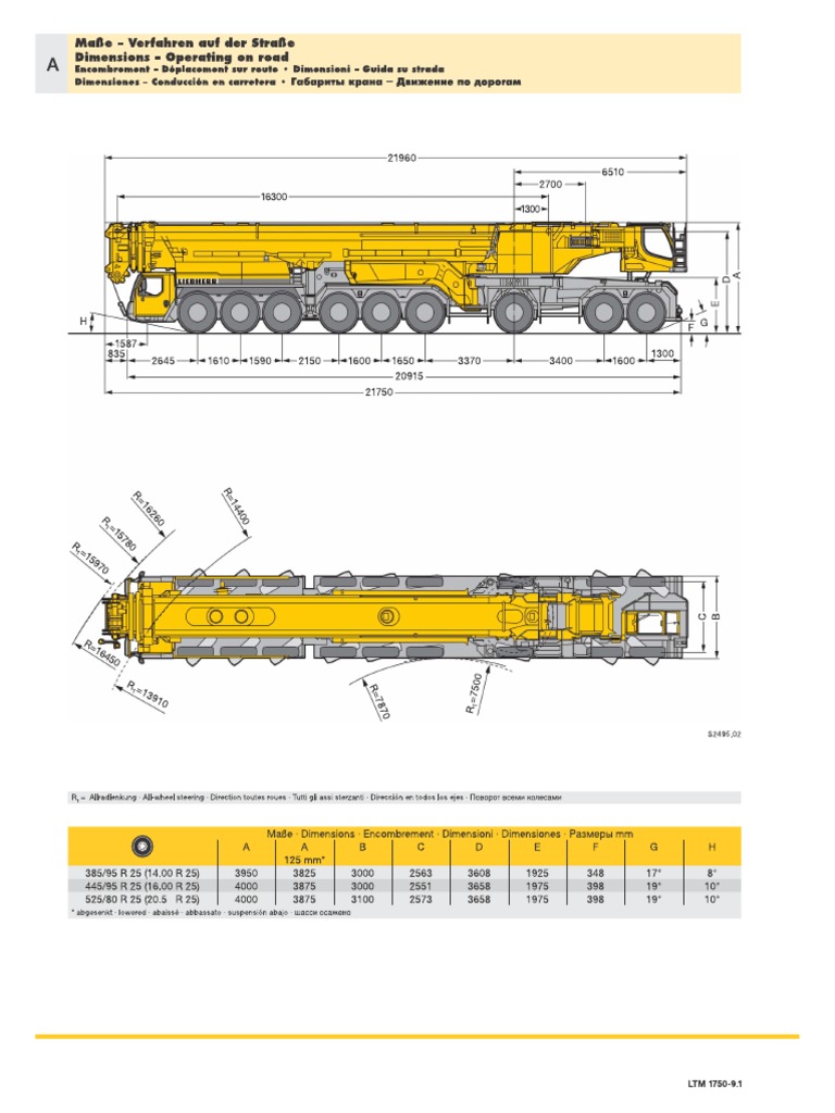 750t Crane | PDF