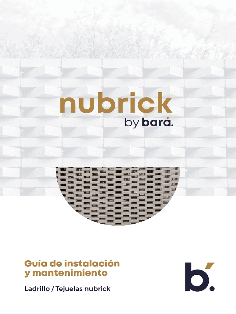 Instalación de Tejuelas Nubrick | PDF | Hormigón | Ladrillo