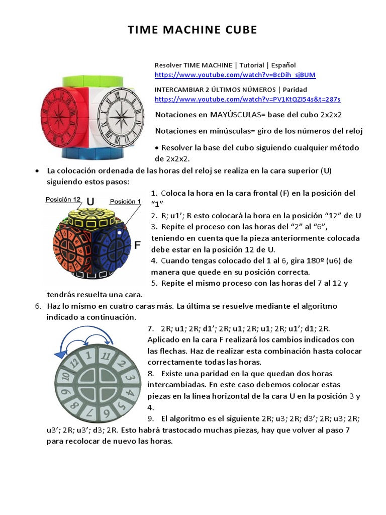 Time Machine Cube | PDF