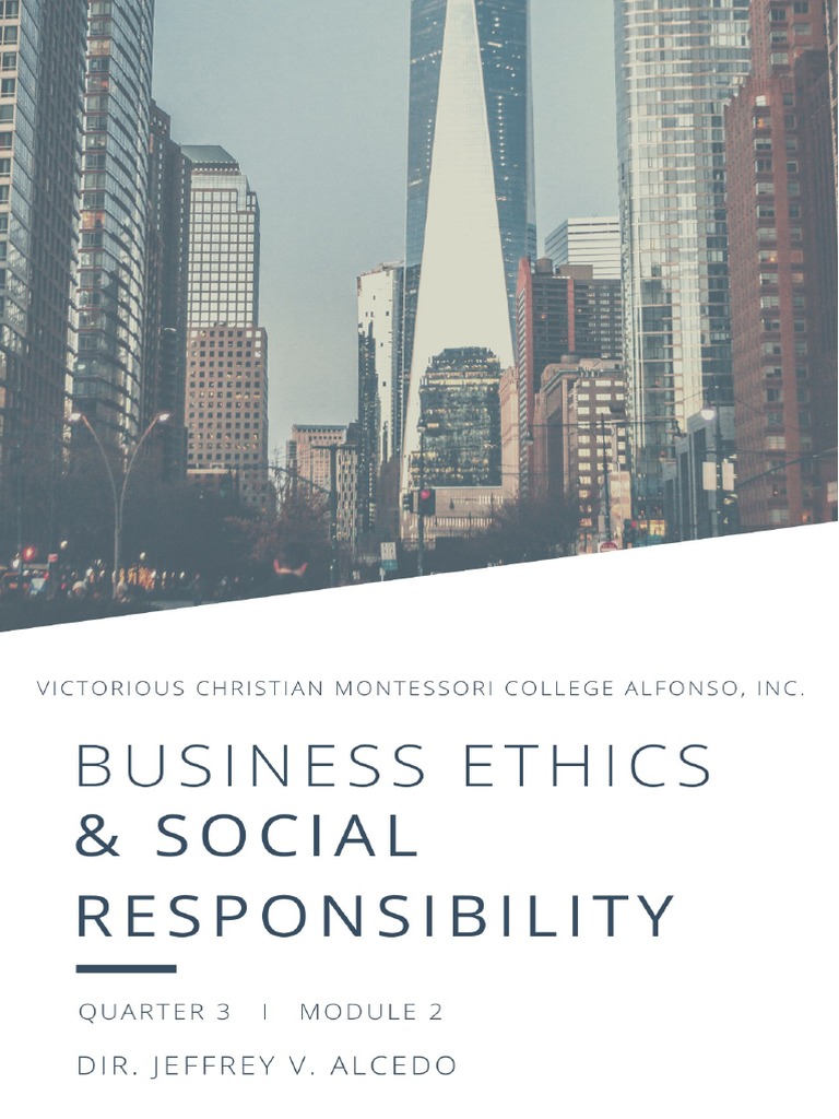 Business Ethics and Social Responsibility Q3 M2 ABM12 February 1,2021 ...