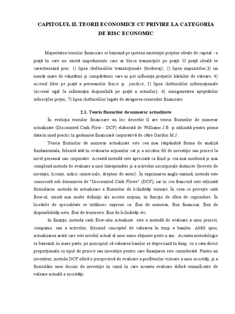 CAPITOLUL 2 - Teorii | PDF
