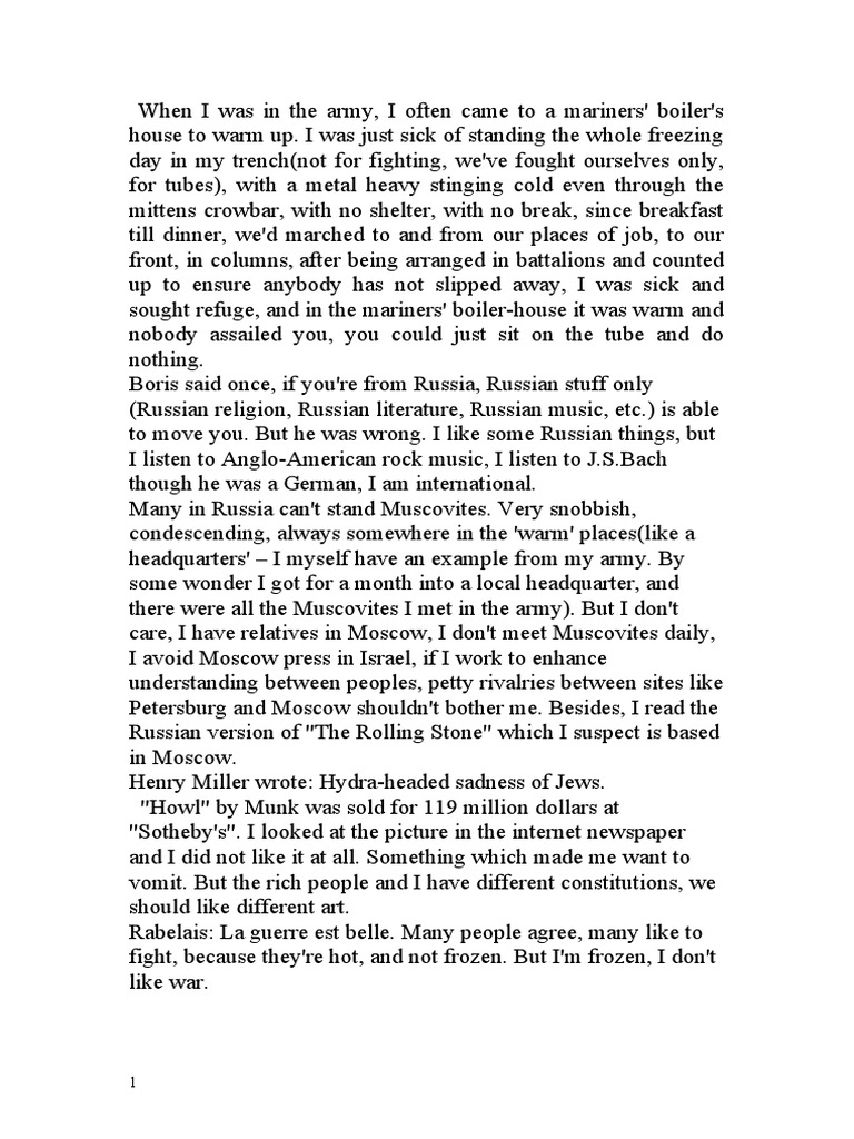 Reflections on Army Life and Culture | PDF | Books