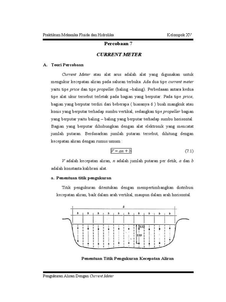 7-Current Meter | PDF