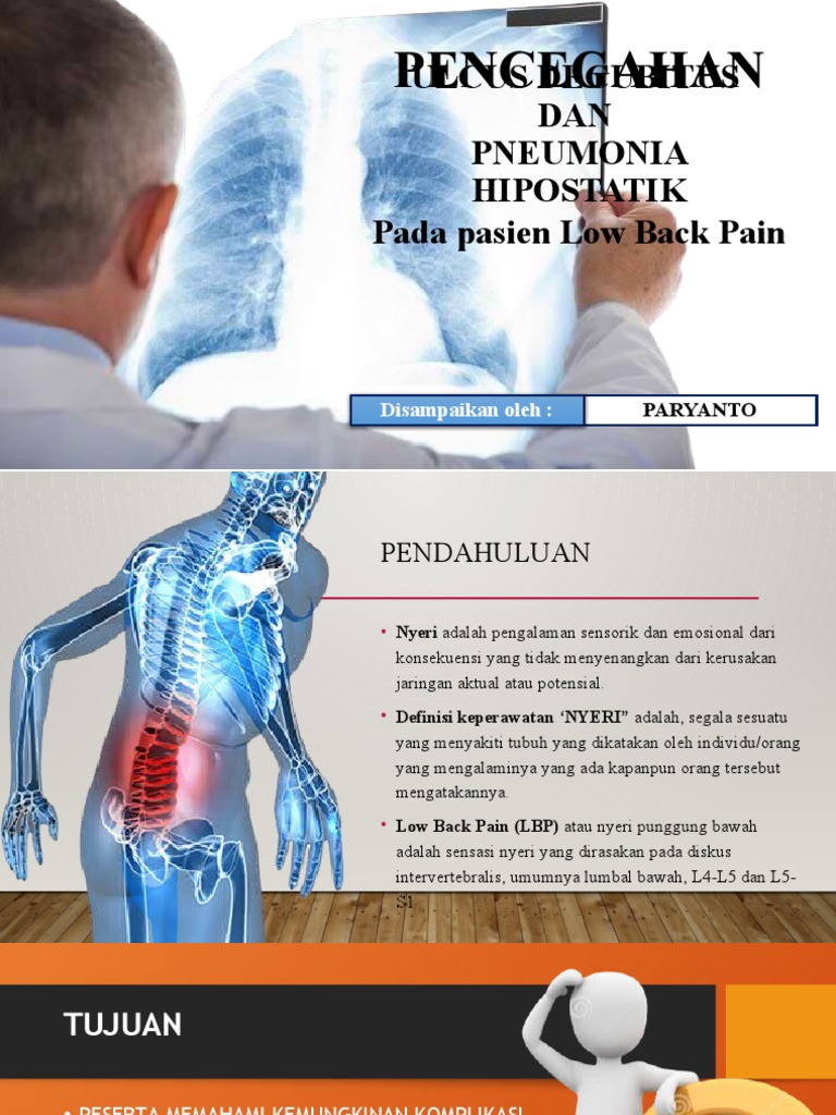 Pencegahan Ulcus Decubitus Dan Pneumonia Hipostatik | PDF