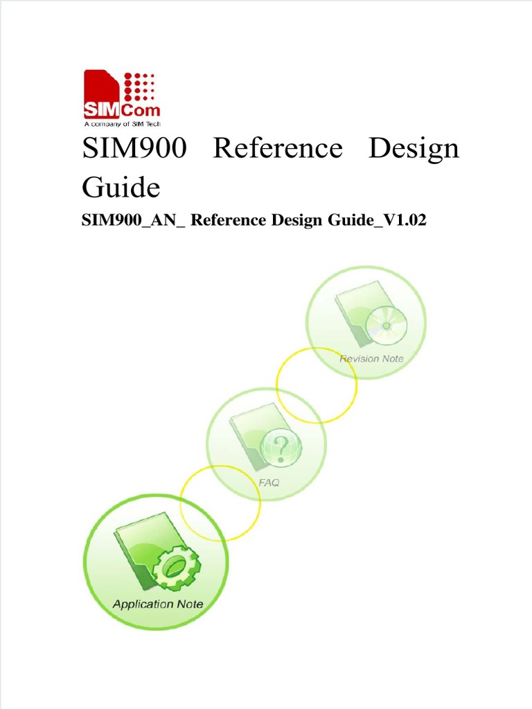 Sim900 Te PCB Layout Schematic For Reference v102 | PDF | Power Supply ...
