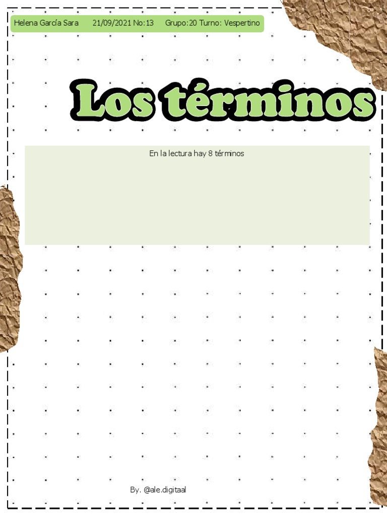Los Terminos | PDF