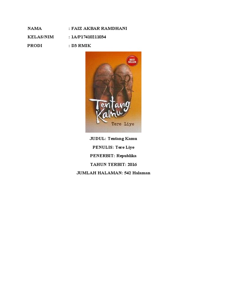 Resensi Novel TM 10 | PDF