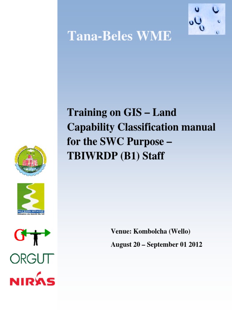 Land Capability Classification Manual | PDF | Drainage | Soil