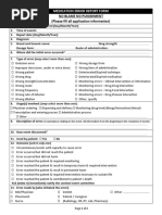 Hospital Daily Monitoring Checklist | PDF | Health Sciences | Medicine