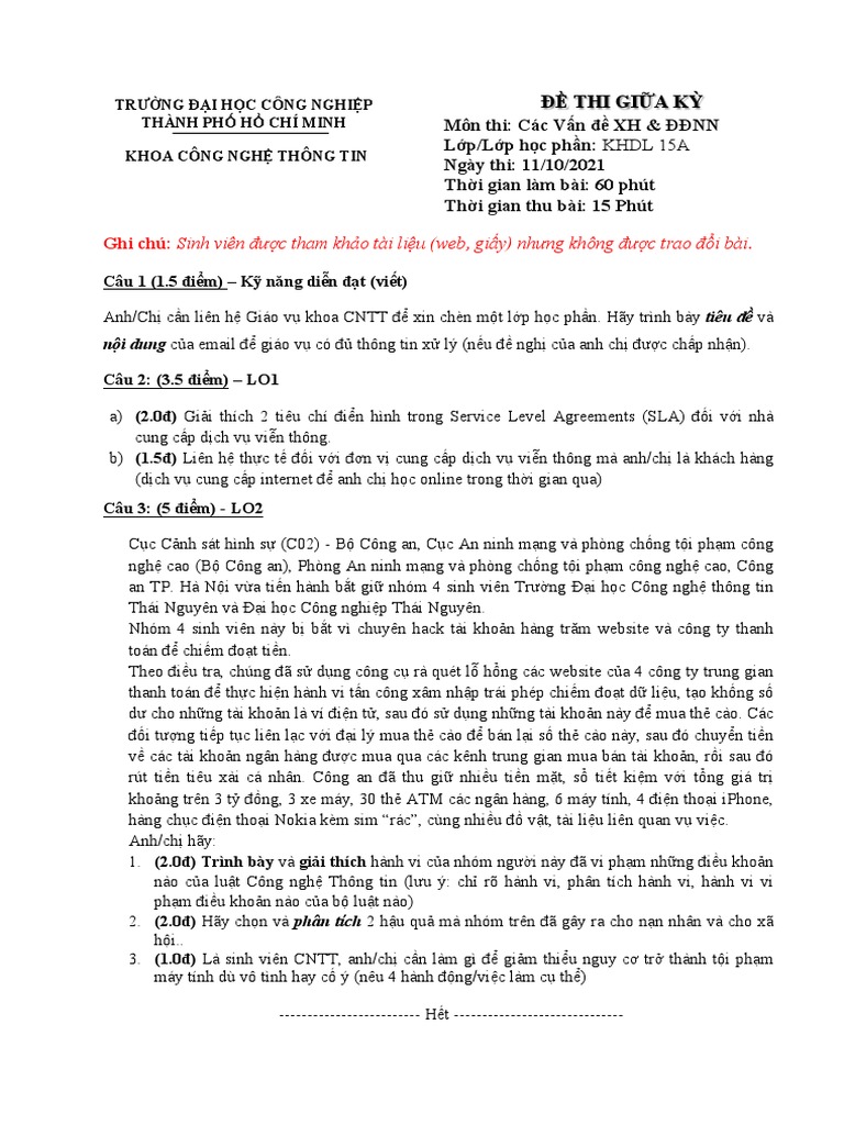 NVDXH DDNN de Giuaky HK1 2021 2022 | PDF