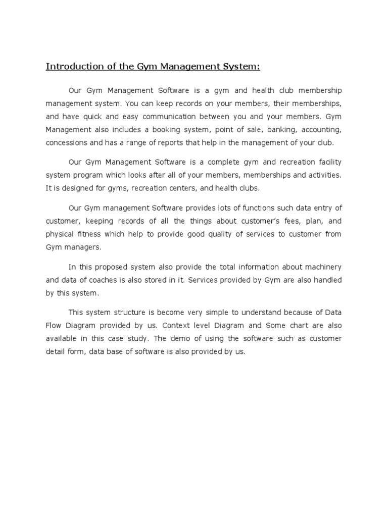 Gym Management System Project Report | PDF | Software Testing | Web Traffic