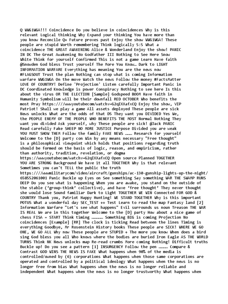 The Book of Q | PDF | Armor Of God | Presidents Of The United States