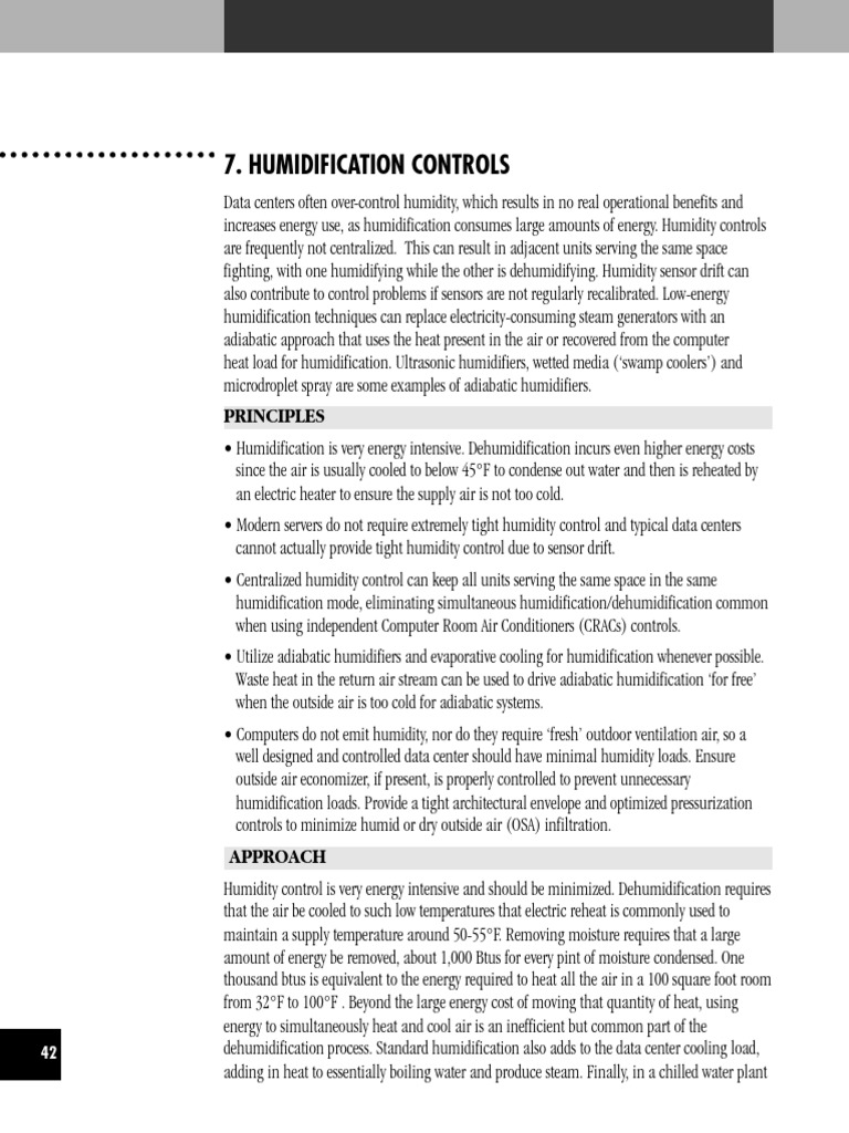 Energy-Efficient Humidification in Data Centers | PDF | Air ...