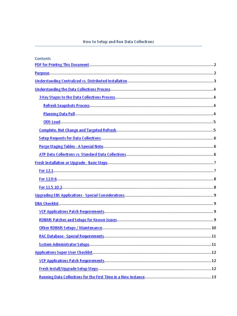 Data Collection Process in ASCP | PDF | Relational Database | Databases