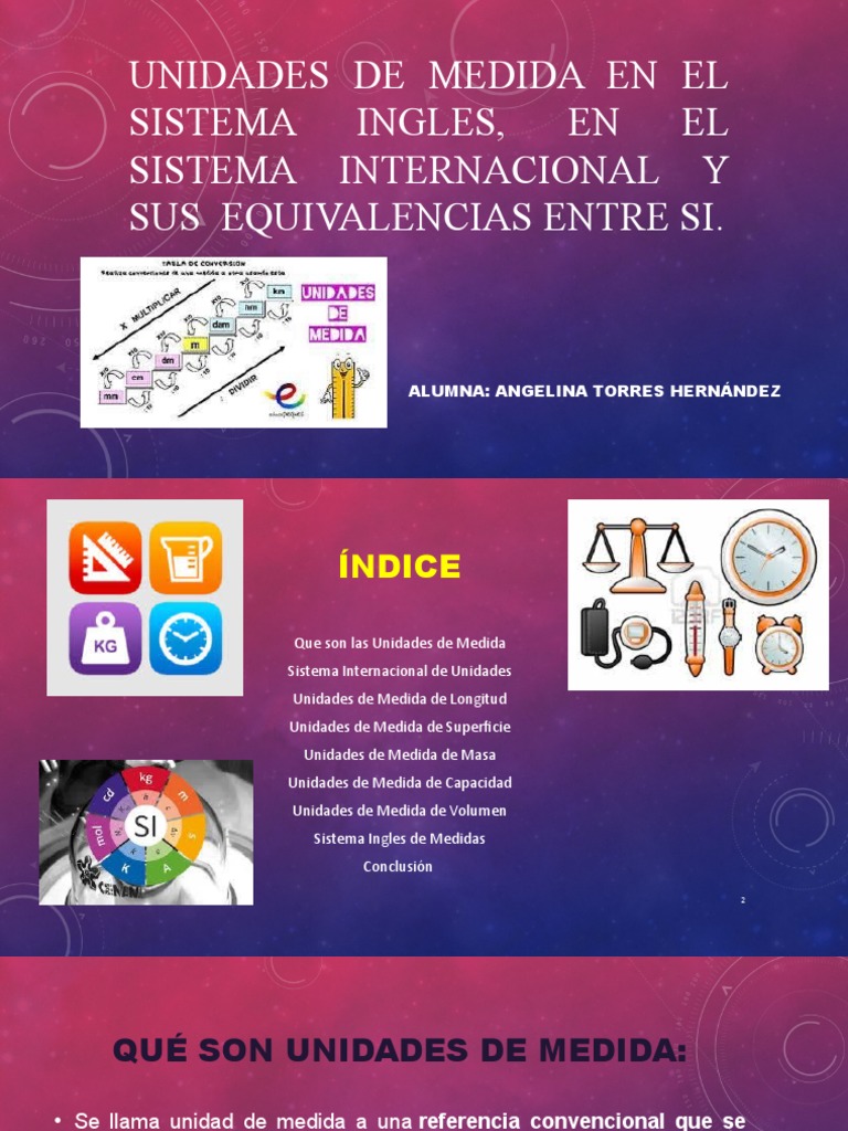 Unidades de Medida en El Sistema Ingles | PDF | Volumen | Longitud