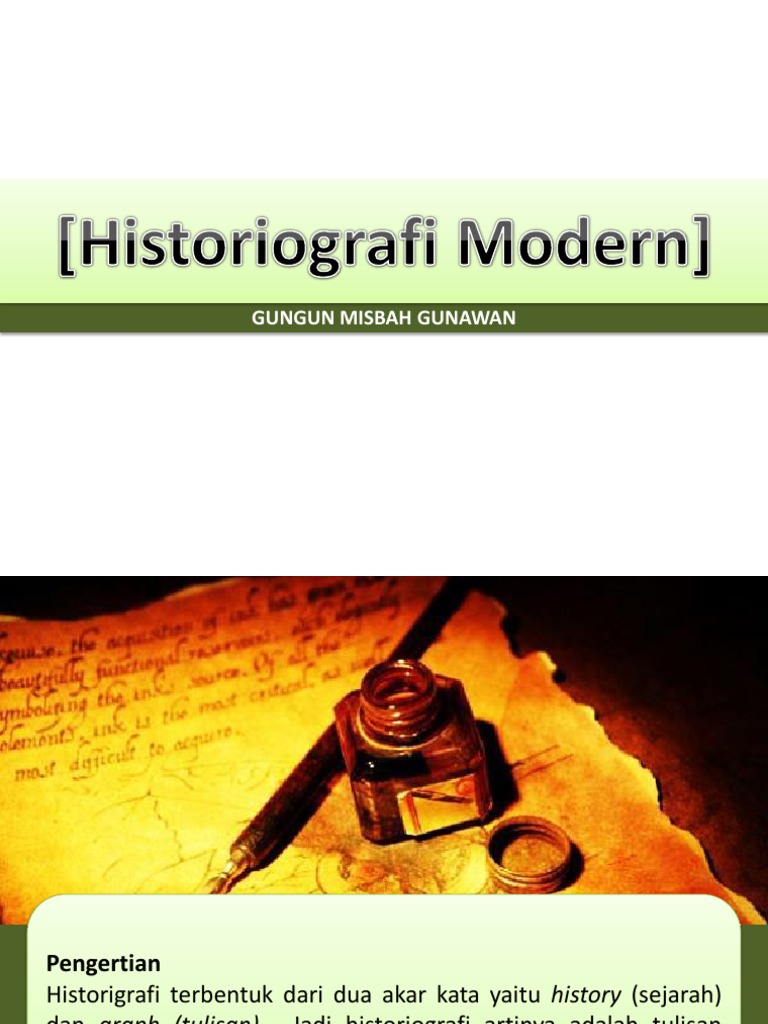 Historiografi Modern | PDF | Sejarah