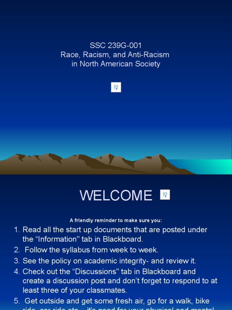 ONLINE Week1 (Anti Racism) | PDF | Critical Thinking | Cognition