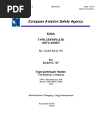 Type-Certificate Data Sheet: No. EASA - IM.A.120 | PDF | Iso 9000 | Jet ...