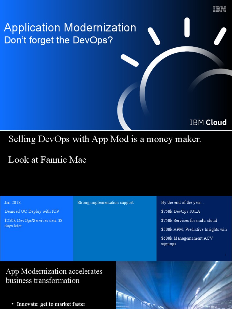 Application Modernization: Don'T Forget The Devops? | PDF | Cloud Computing | Information ...