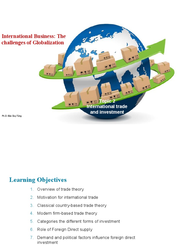 Chapter 2-International Investment and Trade Theories in International ...